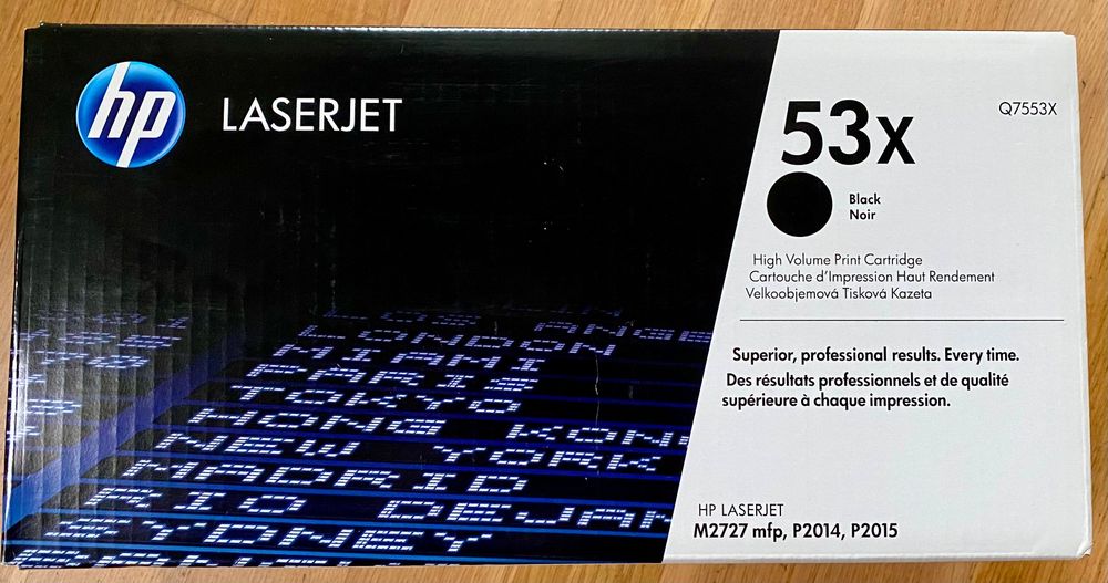 HP Laserjet Patrone 53x / Schwarz (Neu und originalverpackt) in für CHF ...