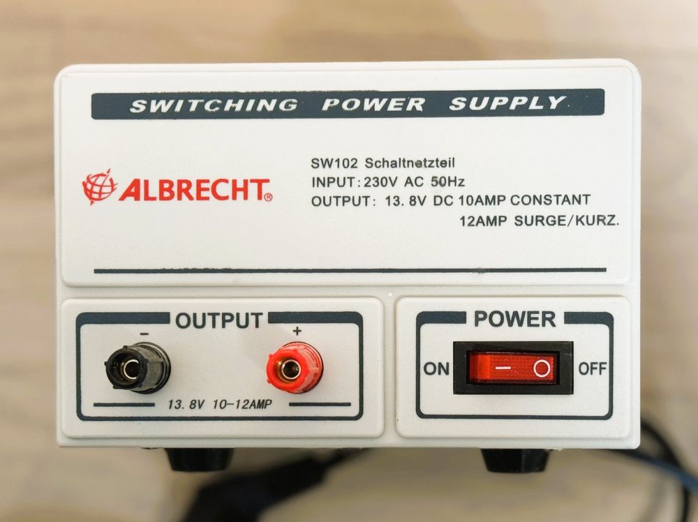 Schaltnetzteil SW102 10-12 Ampere für Funkgeräte (Neu (gemäss ...
