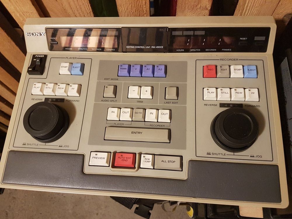 Sony RM-E450 Fernsteuerung zB Hyperdeck, Betacam, DVCAM, DVC (Gebraucht ...
