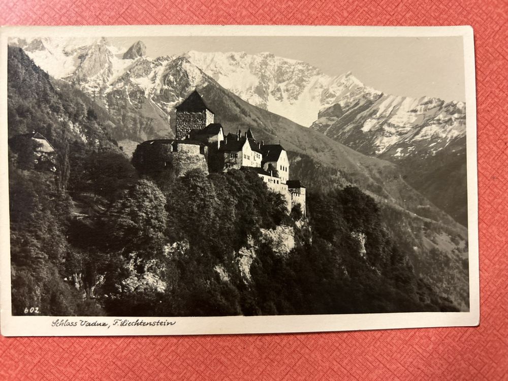 Alte Ansichtskarte Schloss Vaduz, Fürstentum Liechtenstein (Gebraucht) in Lanzenhäusern für CHF ...