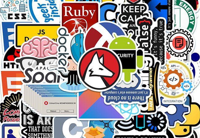 50 Stk. Sticker/Aufkleber - Programmierung | Kaufen auf Ricardo