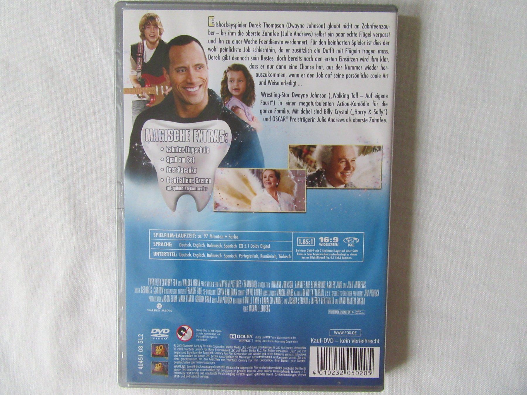 Zahnfee auf Bewährung mit Dwayne "The Rock" Johnson DVD (Gebraucht) in ...