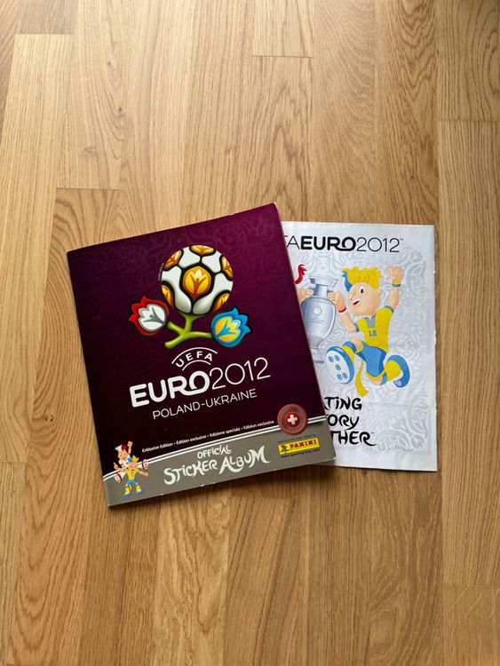 Panini EURO 2012 Stickeralbum + Poster (komplett) | Kaufen auf Ricardo