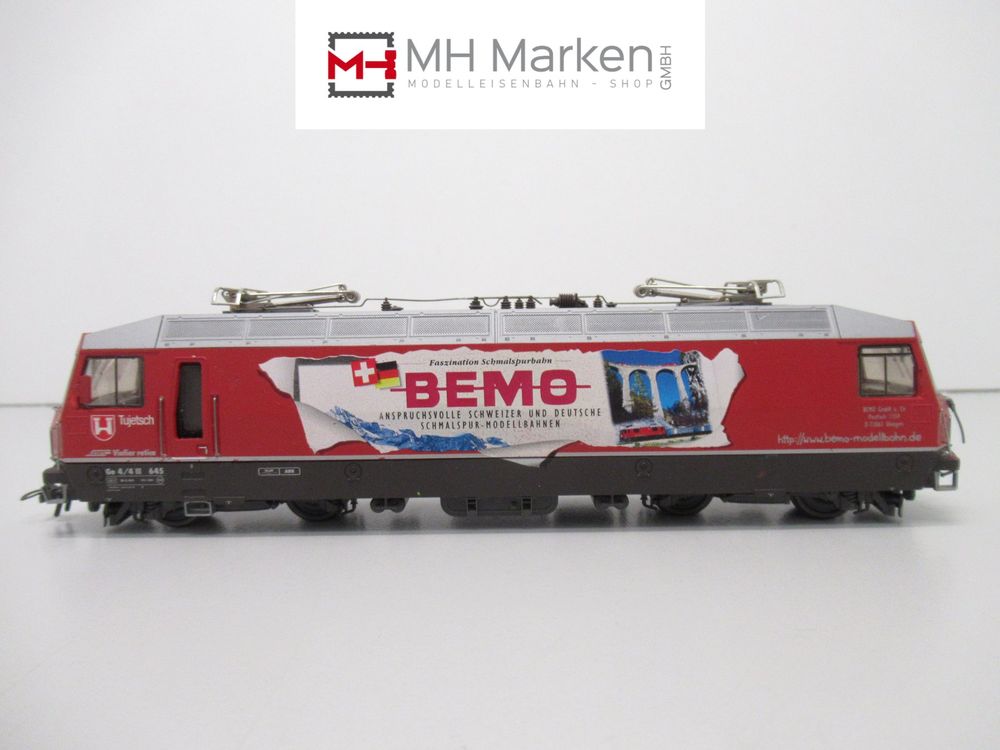 Bemo 1259 115 E-Lok Ge 4/4III "Bemo" RhB o.OVP DC Analog H0m | Kaufen ...