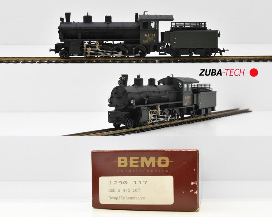 Bemo 129 117 Dampflok G 4/5 RhB H0m GS Analog mit OVP (Gebraucht) in St. Gallen für CHF 305 ...