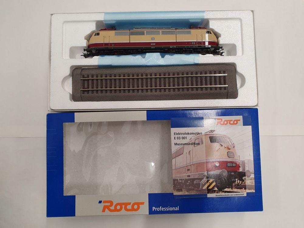 Roco 63747 DB-AG E03 001 Museumsedition (Neu und originalverpackt) in ...