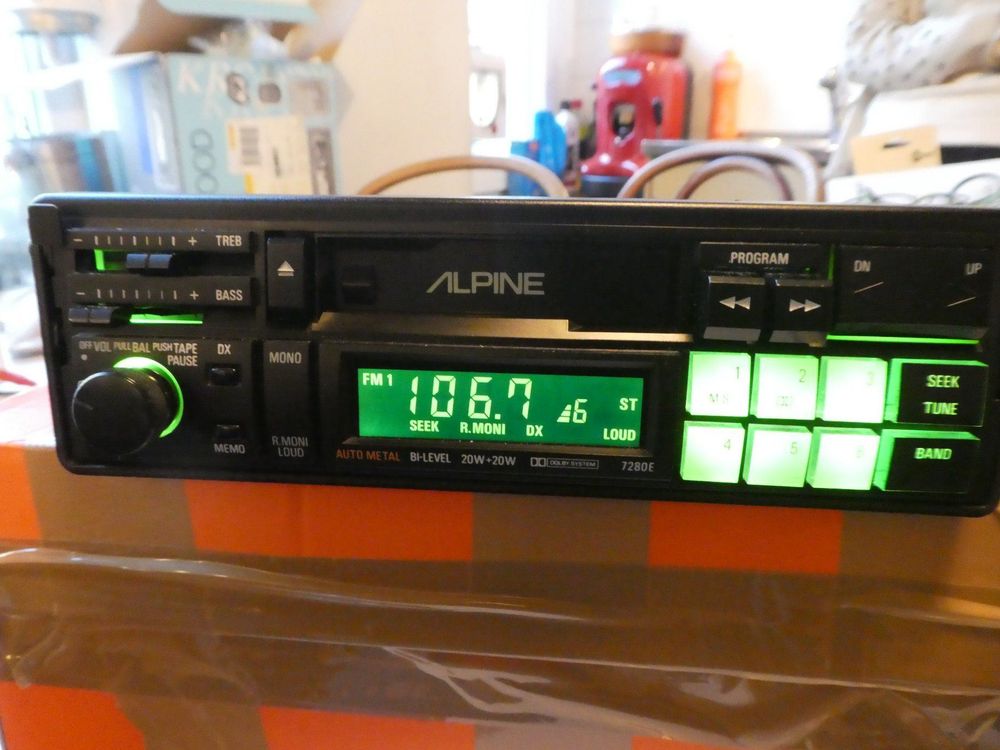 Autoradio Alpine 7280E Kassette (Gebraucht) in Zürich für CHF 82 – mit ...