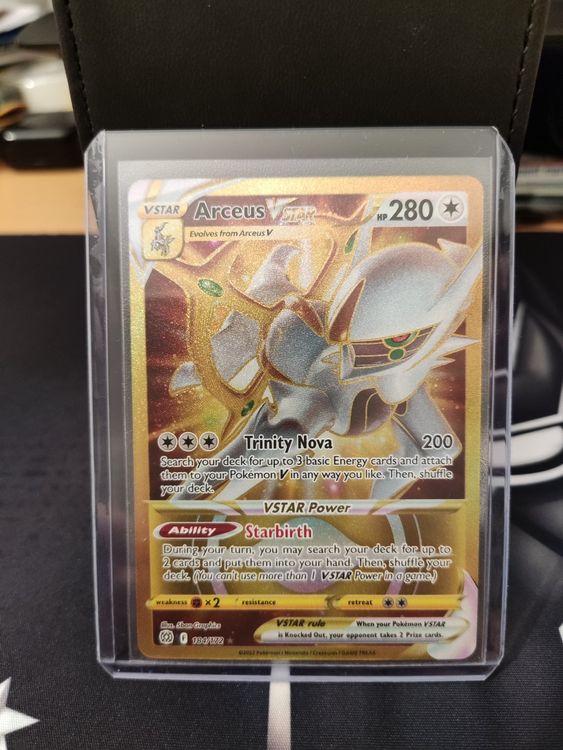 Arceus VSTAR EN Gold - Pokémon Brilliant Stars (Neu (gemäss Beschreibung)) in Regensdorf für CHF ...