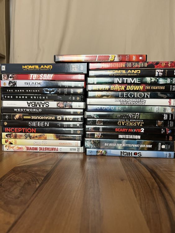 27 DVDs: Action, Thriller, Sci-Fi uvm. (Gebraucht) in Winterthur für CHF 25 – nur Abholung auf ...