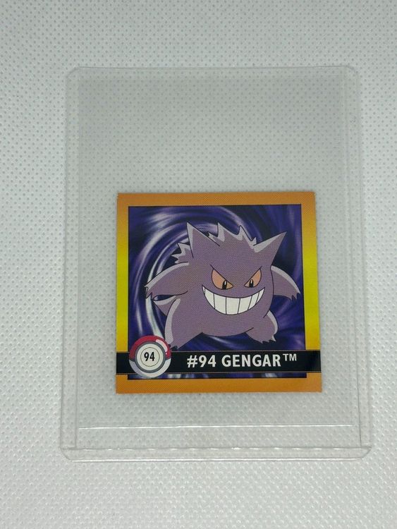 Pokémon Nintento Artbox Sticker card - Gengar (D'occasion) à Lausanne ...