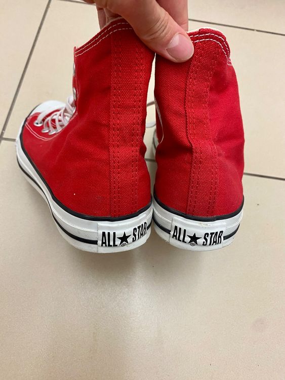 Convers All Star High Top 44 in red (Gebraucht) in Zürich für CHF 35 ...