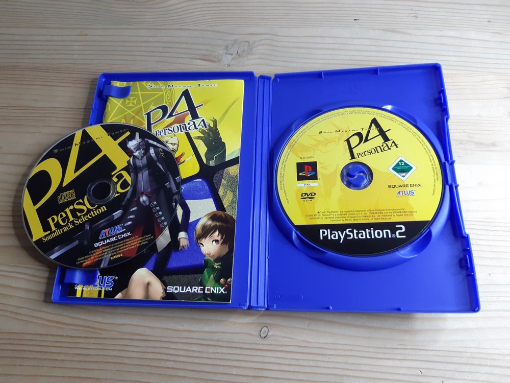 Shin Megami Tensei Persona 4 mit Soundtrack CD PS2 (Gebraucht) in ...