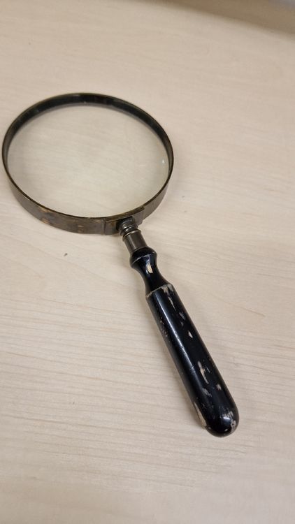 Antike Lupe mit Holzgriff, Sammlerstück (Gebraucht) in Herisau für CHF ...