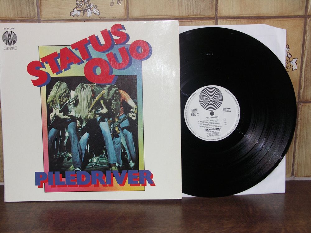 Status Quo - Piledriver Vertigo swirl | Kaufen auf Ricardo