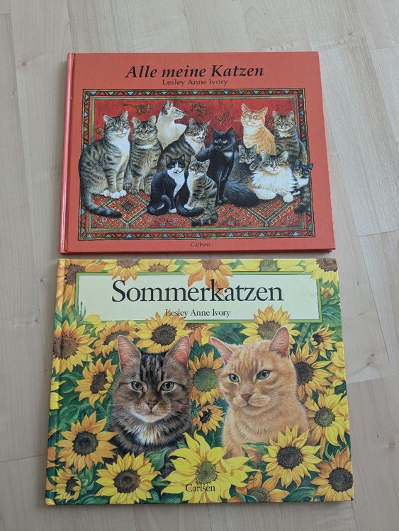 2 Katzenbücher von Lesley Anne Ivory: u.a. Sommerkatzen! (Gebraucht) in ...