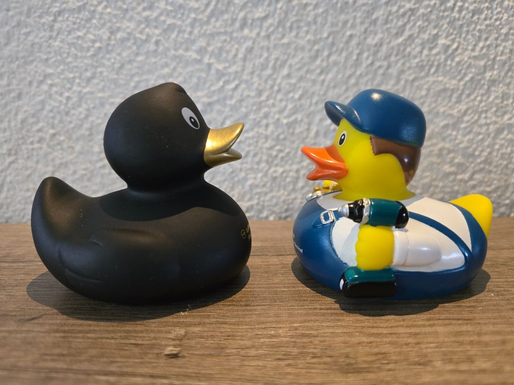 Lufthansa Handwerker Badeente Gummiente Ente First Class (Neu (gemäss ...