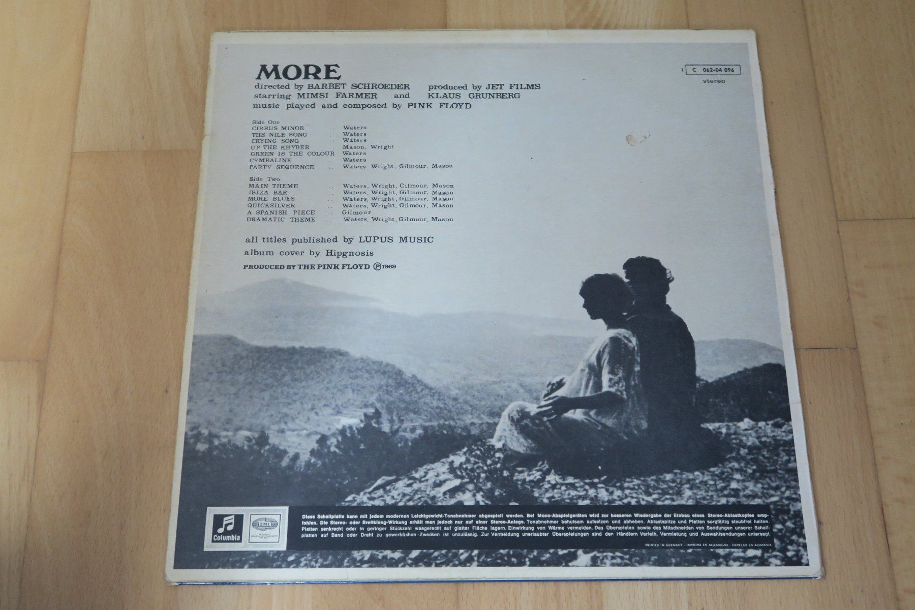 Pink Floyd – Soundtrack From The Film "More" (Gebraucht) in Thun für ...