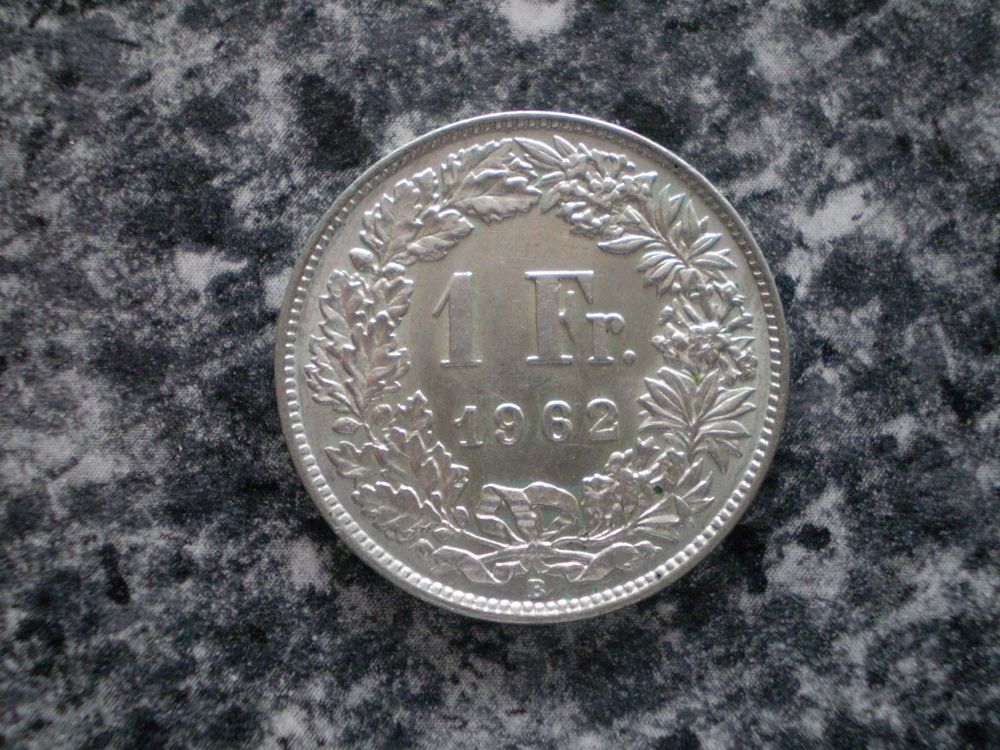 1 Fr.1962 !!! unz. !!! ab 1.- !!! (Neu (gemäss Beschreibung)) in Dierikon für CHF 3 – mit ...