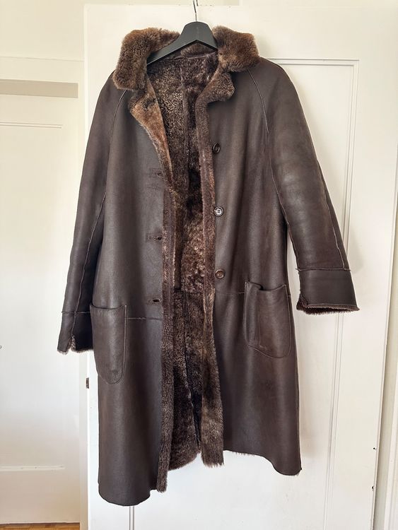 Jil Sander Shearling Mantel M | Kaufen auf Ricardo