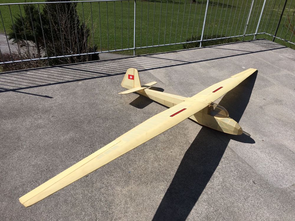 L-Spatz 55 Fertig gebaut m.allen Servo (Neu (gemäss Beschreibung)) in ...