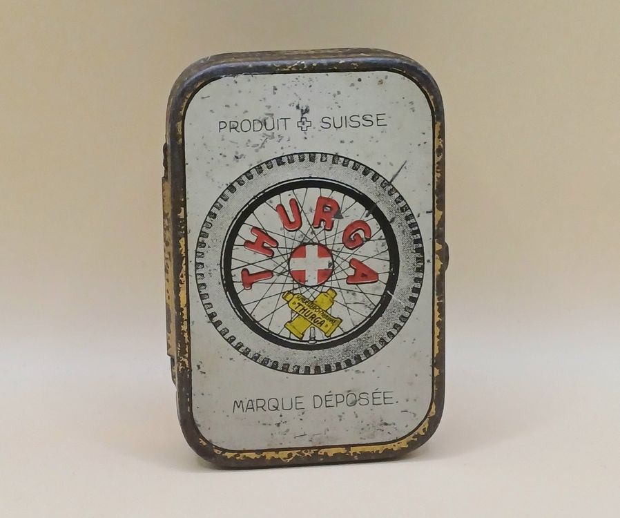 Thurga VELOFLICKZEUG Fahrrad BLECHDOSE Blechbüchse (Gebraucht) in ...