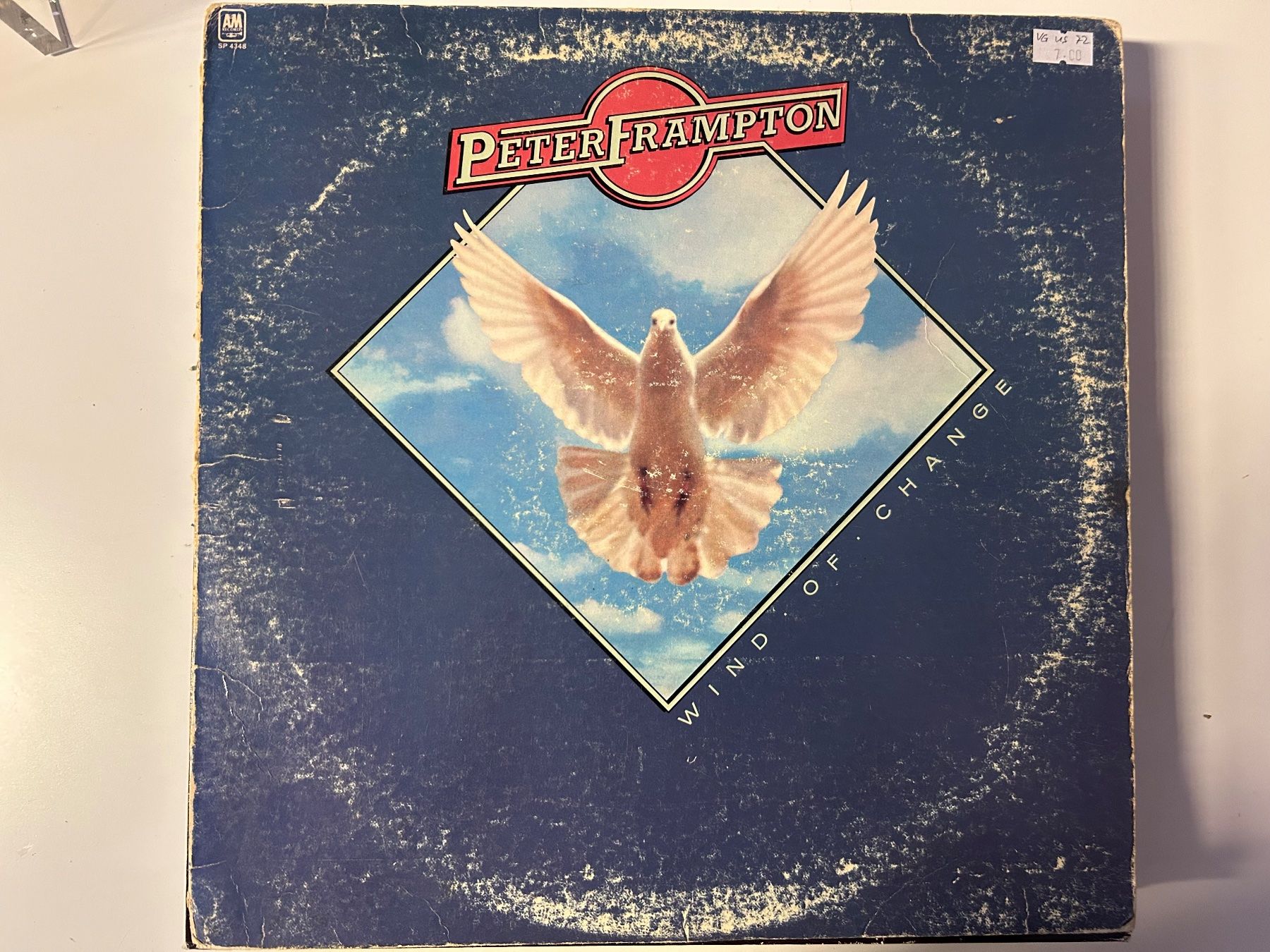 Peter Frampton - Wind of Change LP, 1972, A&M Records (Gebraucht) in ...