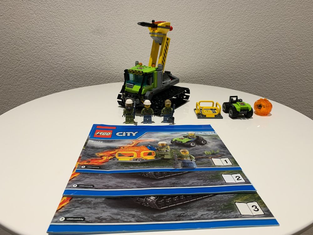 Lego City 60122 Vulkan-Raupe | Kaufen auf Ricardo