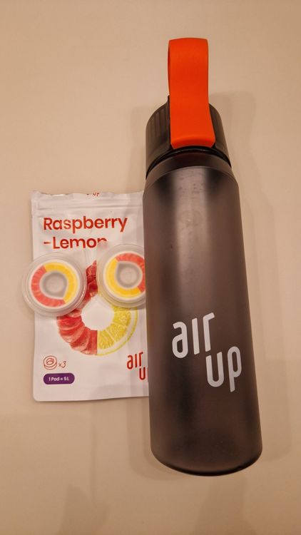 Original Air Up Flasche inkl. 2 Pods Raspberry-Lemon (Gebraucht) in ...