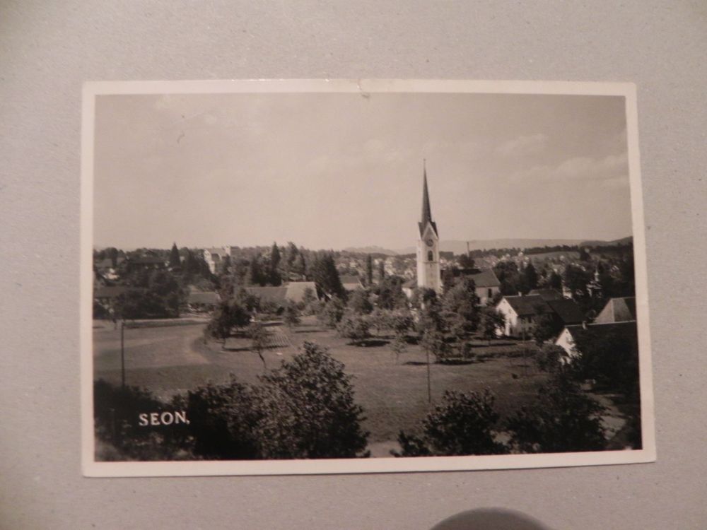 Echtphoto Karte Seon Aargau AG 1940 (Gebraucht) in Siebnen für CHF 11. ...