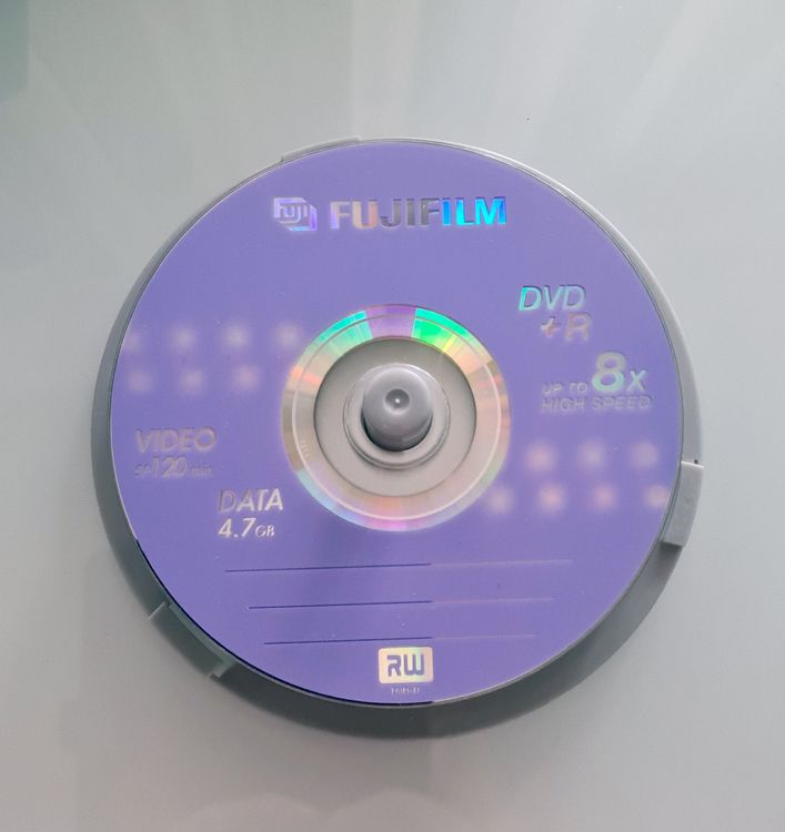 Fujifilm DVD+R up to 8xHigh Speed Video SP120 mm4,7 GB (Neu (gemäss ...