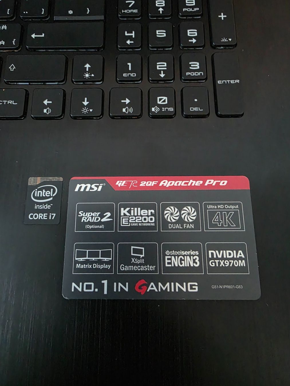 MSI Apache Pro GE72 2GF inkl. Windows und Laufwerk (Gebraucht) in ...
