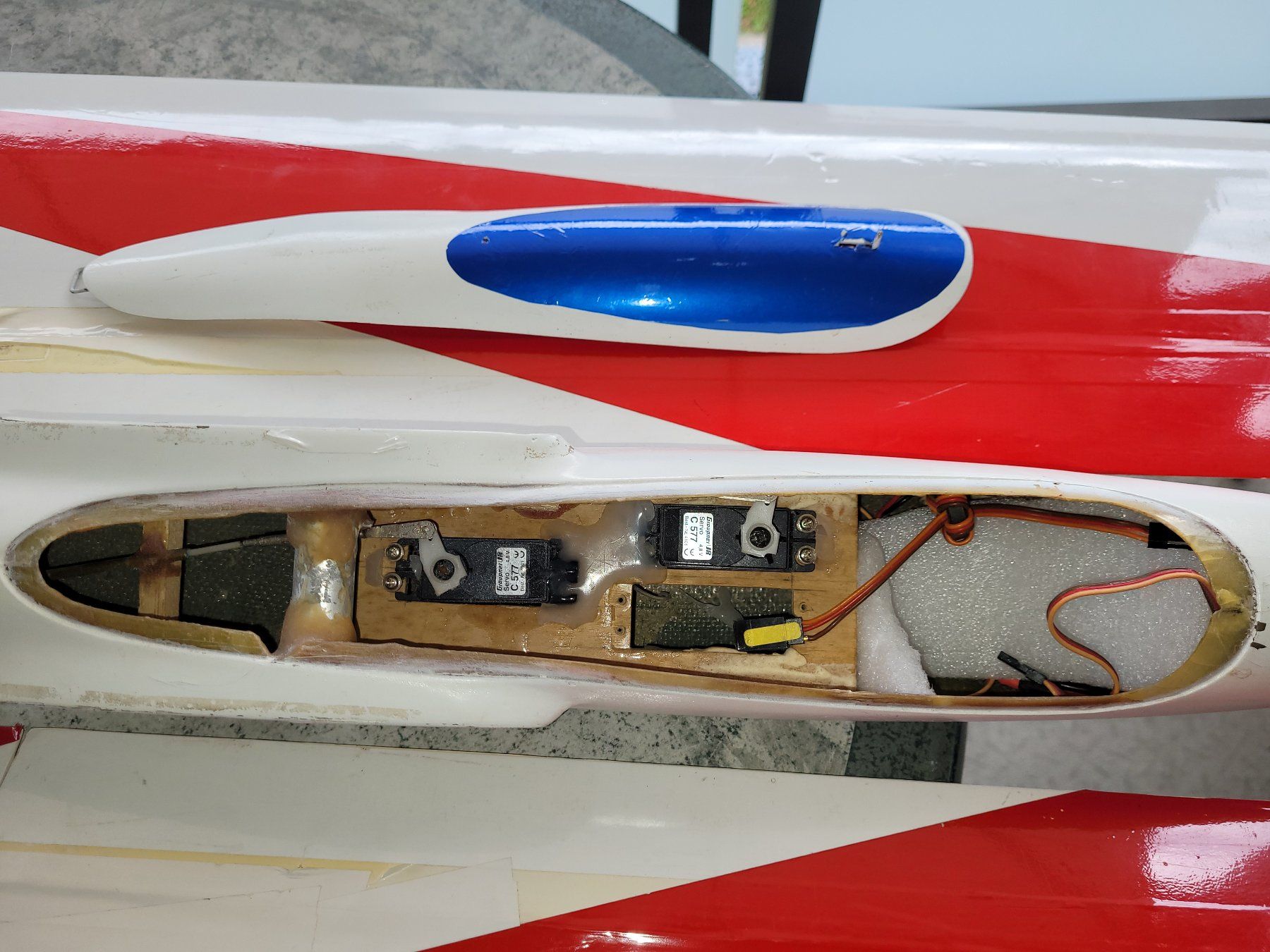 Vintage F3B Model Jahrgang ca.1970, 2780 mm. zum herrichten (Defekt) in Winterthur für CHF 111 ...