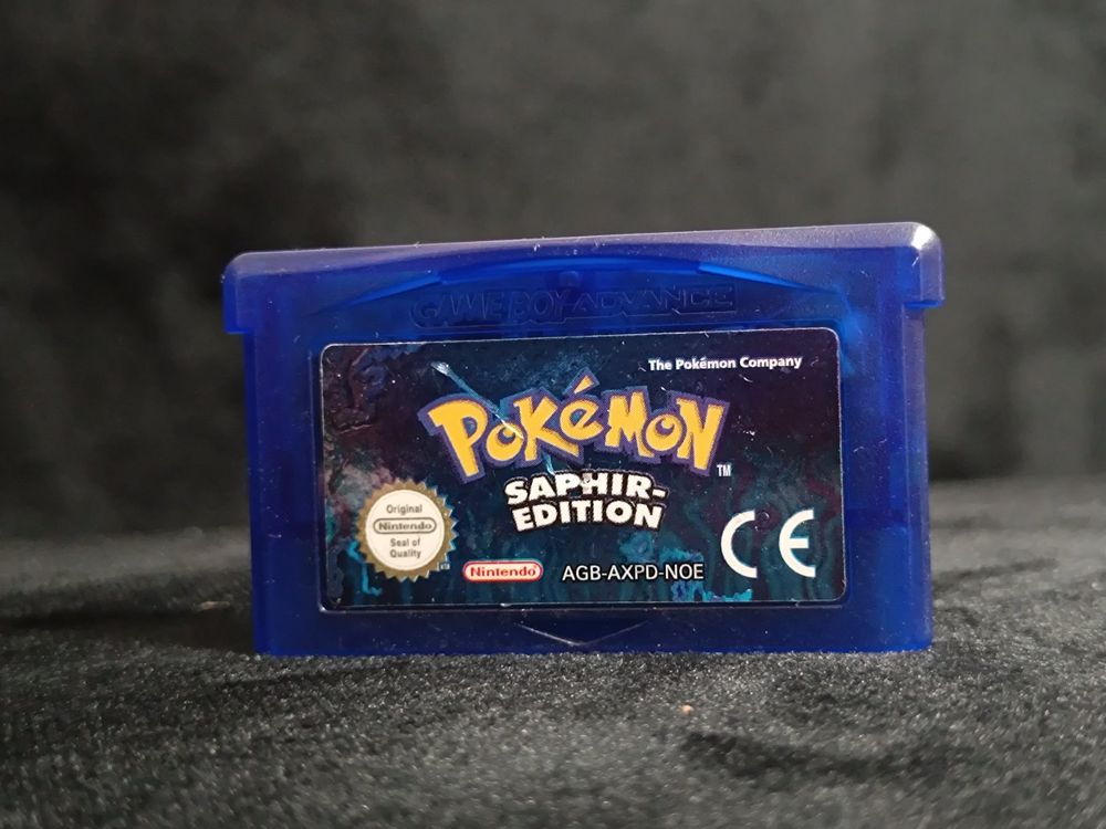 Pokémon Saphir Edition Gameboy Advance GBA (Gebraucht) in ...