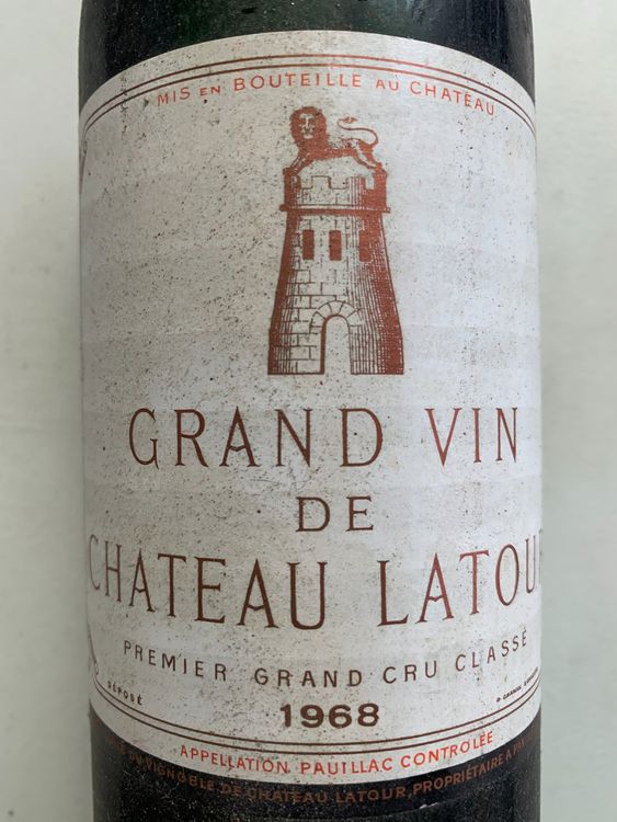 Grand Vin de Chateau Latour 1968 | Kaufen auf Ricardo