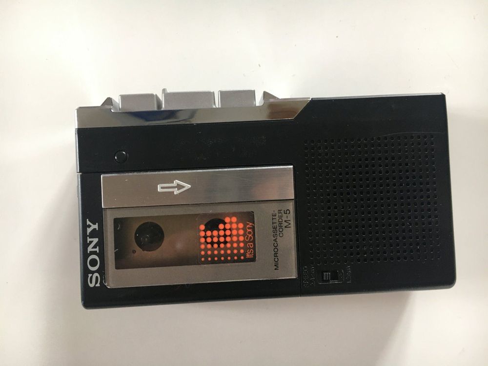 Sony microcassette M5 (Gebraucht) in Vuiteboeuf für CHF 14 – mit ...