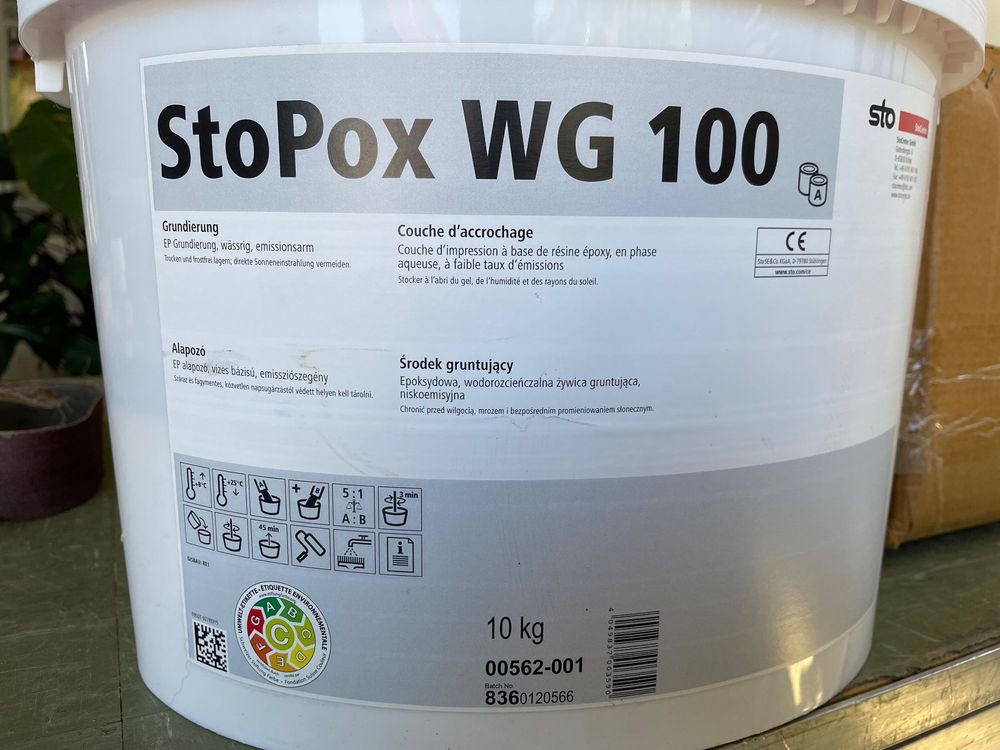 StoPox WG 100 mit Härter StoPox WB/WL/WG für EP Grundierung (Neu und ...