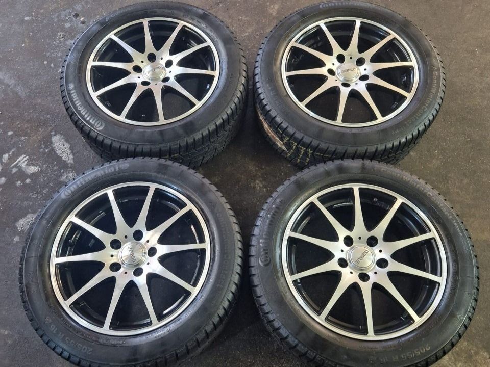 VW TOURAN Dezent Alufelgen Winterräder 205 /55 R16 2016 (Gebraucht) in ...