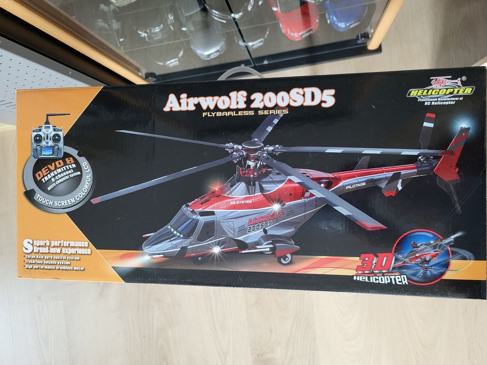 Walkera Airwolf 200SD5, Heli (Neu (gemäss Beschreibung)) in Rechthalten für CHF 135 – mit ...