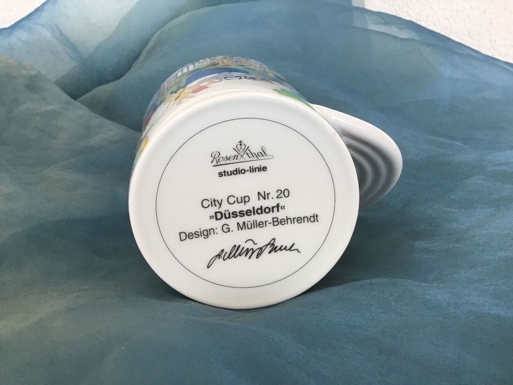 Rosenthal Tasse Mug / City Cup Nr 20 / Düsseldorf | Kaufen auf Ricardo