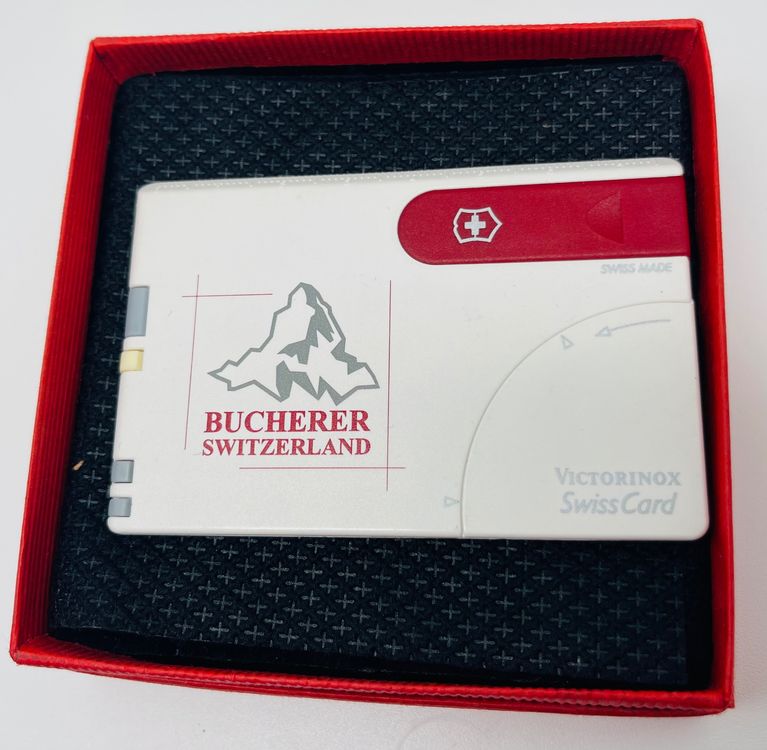 Victorinox Swiss Card Bucherer Switzerland neu + OVP | Kaufen auf Ricardo