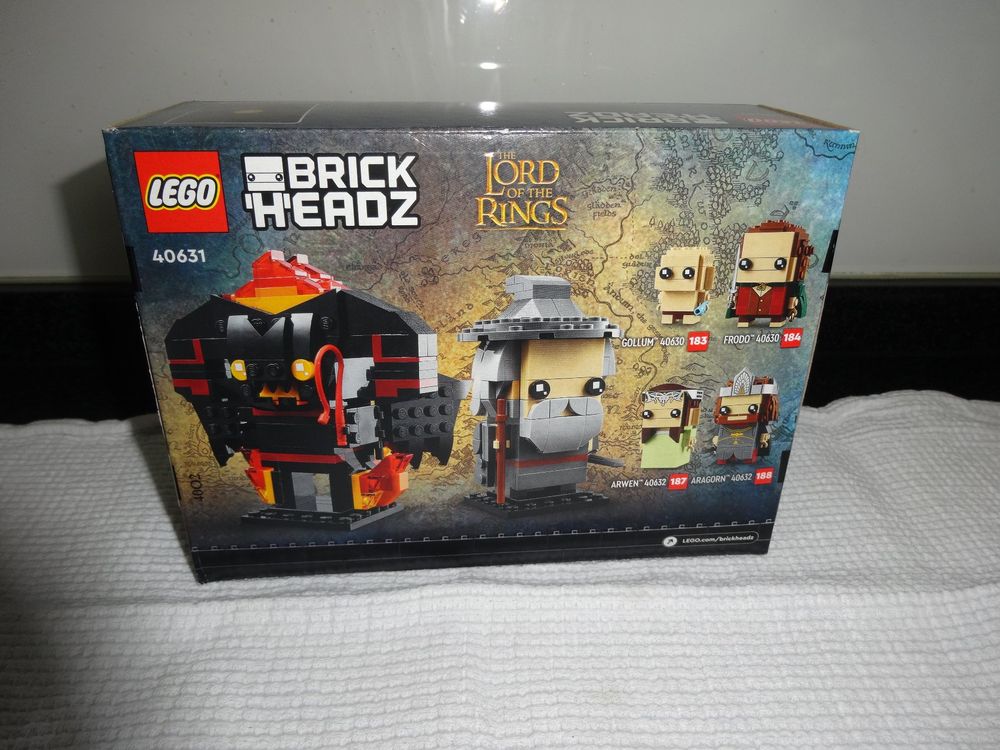 Lego Gandalf the Grey and Balrog Nr 40631 Brick Headz (Neu und ...