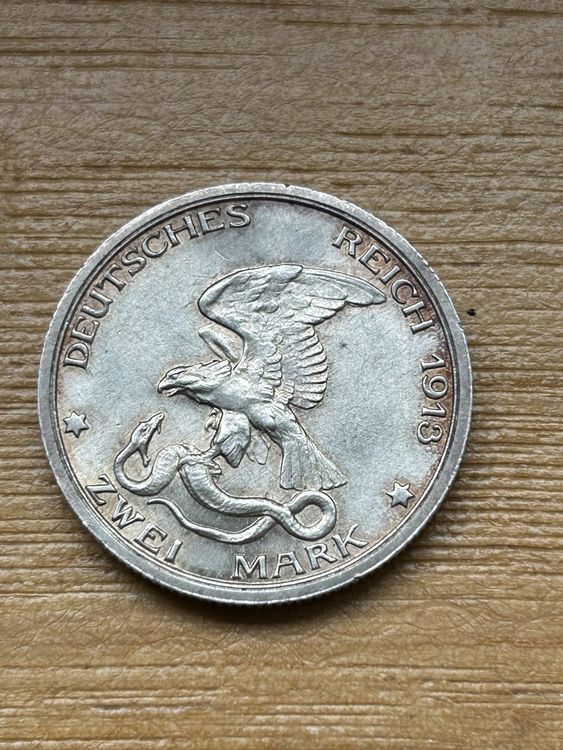 2 Mark Preussen 1913 deutsches Reich | Kaufen auf Ricardo 2 Mark Preussen 1913 deutsches Reich | Kaufen auf Ricardo