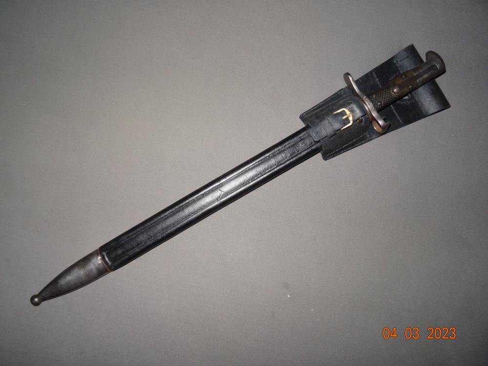 Bajonett S.I.G Neuhausen , M 1887 fur das Vetterli - Gewehr | Acheter ...