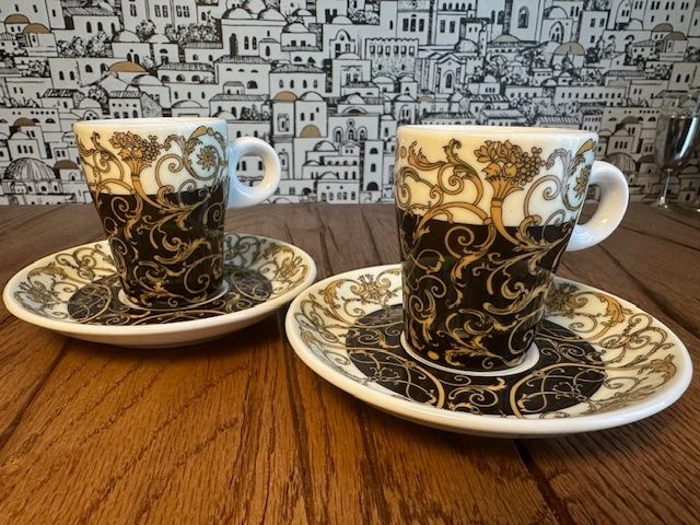 Ishoni, Langenthal Porzellan, Moccatassen (Neu (gemäss Beschreibung ...