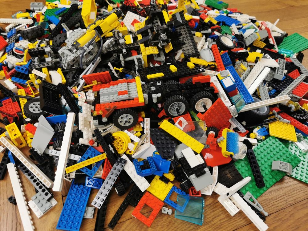 6 kg Lego System gebrauchte Bausteine Lot en vrac (Gebraucht) in ...