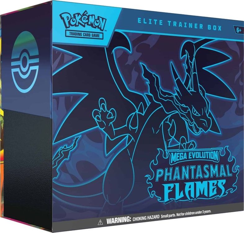 🇬🇧 EN Phantasmal Flames Elite Trainer Box Pokémon M02 (Neu und ...