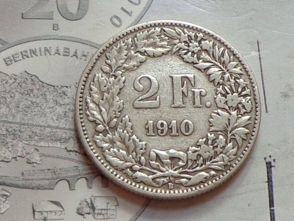 2 Fr. 1910 B belle pièce - Rare | Kaufen auf Ricardo