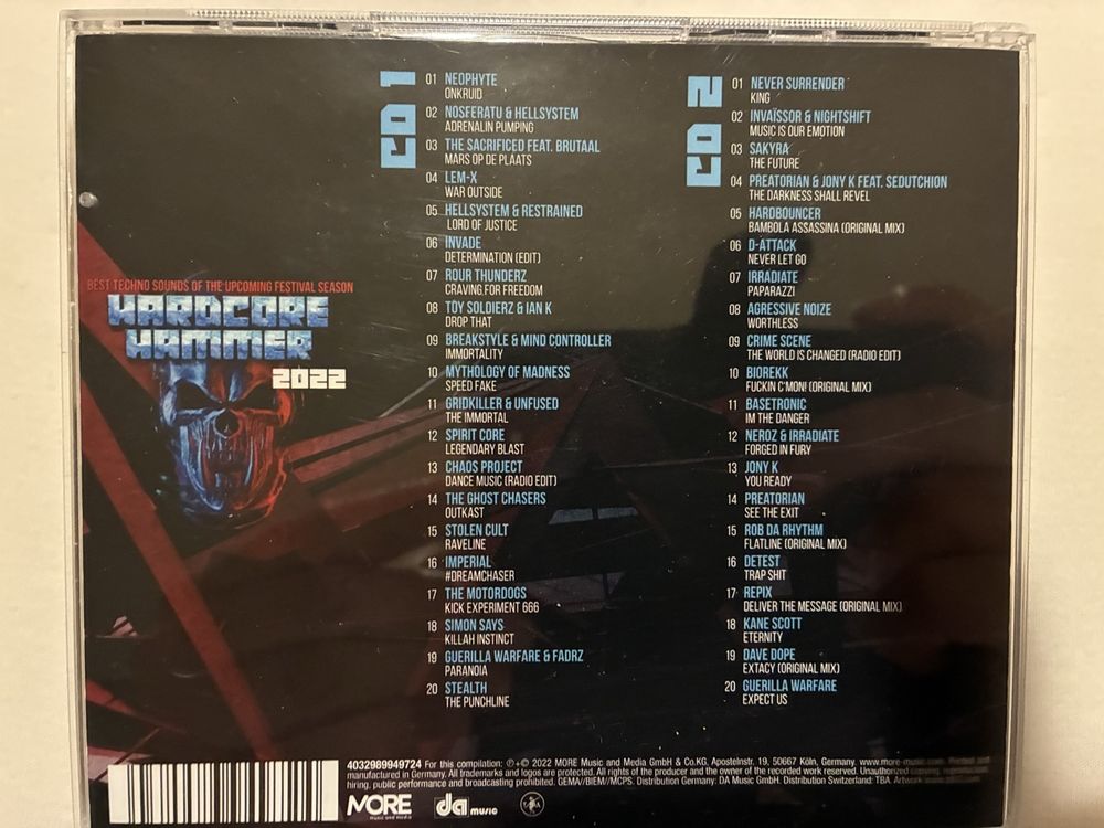 Hardcore Hammer 2022 - 2CDs - 🎧🎶🔊🔊 (Gebraucht) in Winterthur für CHF 7. ...