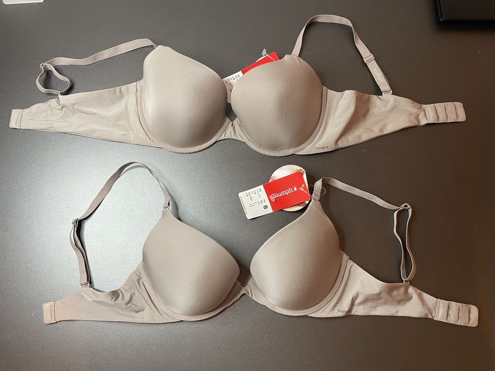 2 x Triumph BH Set Body Make-Up, 85B & 75B, Neu & Elegant | Kaufen auf Ricardo