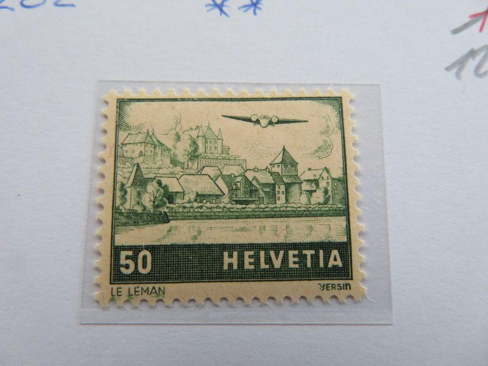 Abart Flugpost, weisses Dach postfrisch** kat 120.- | Kaufen auf Ricardo